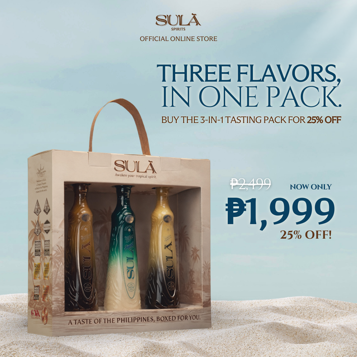 Sula Tasting Set (3x 250ml All Flavors) – drinksula